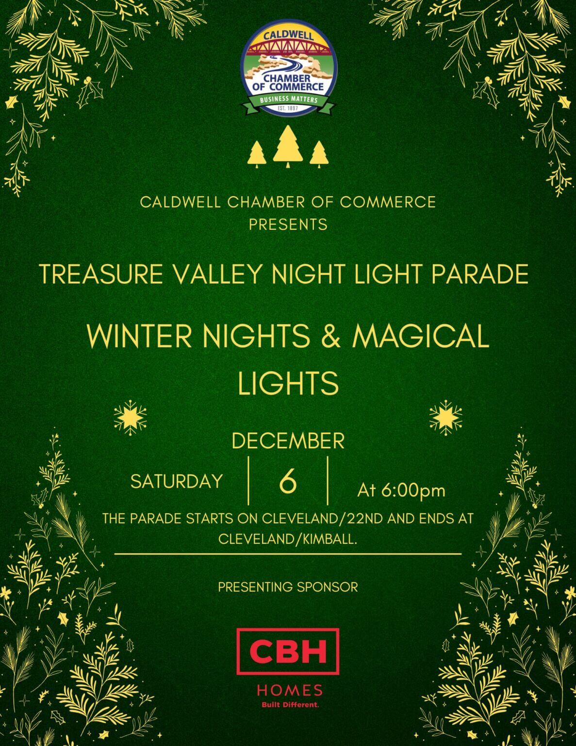 Treasure Valley Night Light Parade - Caldwell Chamber of Commerce